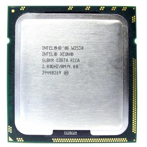 Процессор Intel Xeon W3530 Bloomfield (2800MHz, LGA1366, L3 8192Kb LGA1366,  4 x 2800 МГц, OEM
