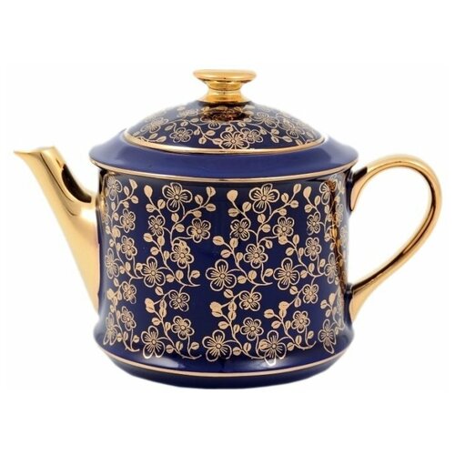 Заварочный чайник 400 мл Leander "Виндзор /Золотые цветы /синий" 1 / 147232