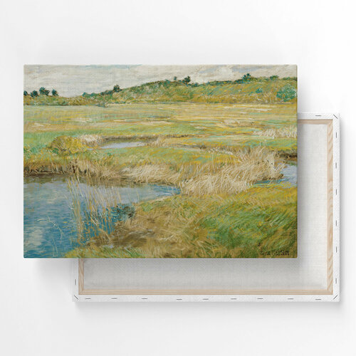 Картина на холсте, репродукция / Чайльд Гассам - The Concord Meadow / Размер 60 x 80 см