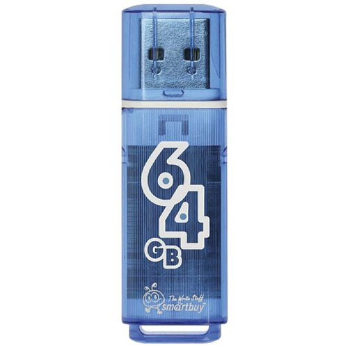 Smartbuy USB Drive 64Gb Glossy series Blue SB64GBGS-B