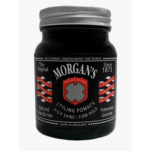 Morgan's Помада Styling Pomade High Shine/ Firm Hold, сильная фиксация, 50 мл