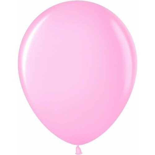 Шарики воздушные (5'/13 см) Розовый (433), пастель, 100 шт. набор шаров на праздник