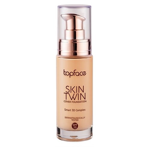 Topface Тональный крем Skin Twin, SPF 20, 32 мл, оттенок: 003 light beige