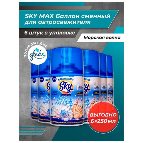 Sky сменный баллон Морская свежесть, 250 мл, , 