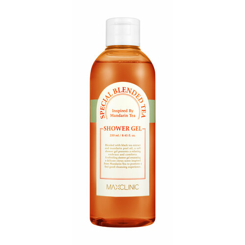 MAXCLINIC Special Blended Tea Shower Gel Гель для душа с мандариновым маслом, 250 мл