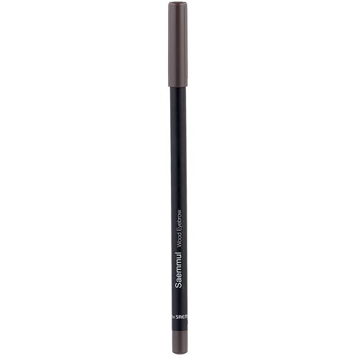 The Saem Карандаш для бровей Saemmul Wood Eyebrow, оттенок 02 gray brown