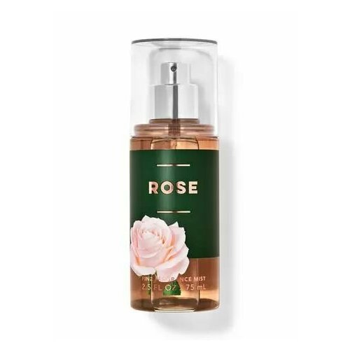 Bath and Body Works мист спрей для тела мини формат для путешествий ROSE (75 мл)