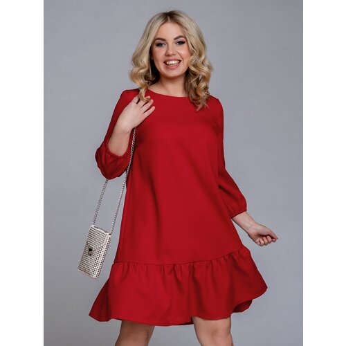 Платье With street, размер 54, красный