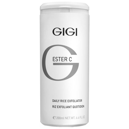 Gigi рисовая пудра-эксфолиант для лица Ester C Daily Rice exfoliator, 200 мл