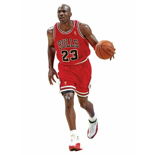 Плакат, постер на бумаге Jordan Michael/Майкл Джордан/спорт. Размер 60 х 84 см