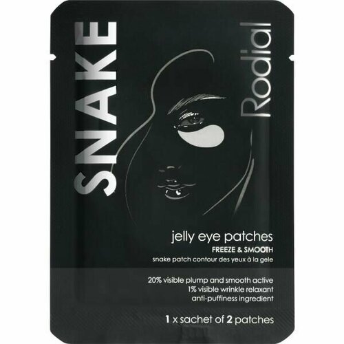 RODIAL Гидрогелевые патчи для кожи вокруг глаз Snake Jelly Eye Patches