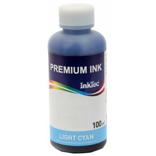 Чернила для Epson InkTec E0010-100MLC Light Cyan (Светло-Голубой) 100 ml