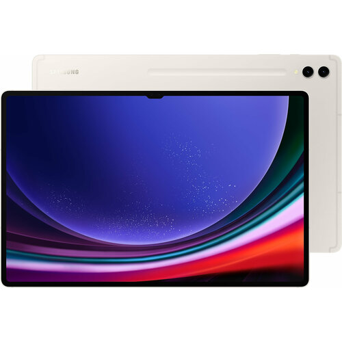 Планшет Samsung Galaxy Tab S9 Ultra SM-X916B Snapdragon 8 Gen 2 3.36 8C RAM16Gb ROM1Tb 14.6 Super AMOLED 2X 2960x1848 3G 4G ДА Android 13 бежевый 13Mpix 12Mpix BT GPS WiFi Touch microSD 1Tb 11200mAh (SM-X916BZEICAU)