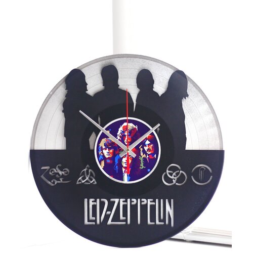 Настенные часы из виниловой пластинки Led Zeppelin / Лед Зеппелин