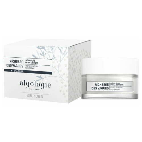 Algologie Des Vagues Hydra-Comfort Rich Cream Морские волны Насыщенный увлажняющий крем для лица, 50 мл