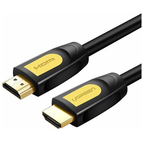 Кабель UGREEN HD101 HDMI, цвет желтый/черный, 2 м