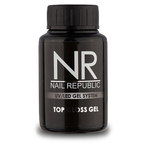 Nail Republic Верхнее покрытие Top Gloss, прозрачный, 30 мл