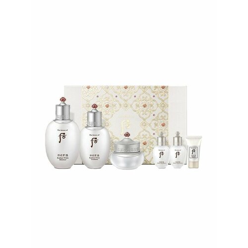 Набор уходовой косметики осветляющий, GONGJINHYANG SEOL WHITENING 3 PIECES SET, The History of Whoo, 8801051374964