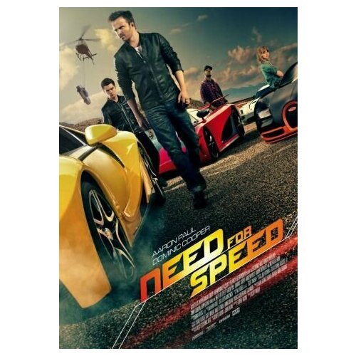 Плакат, постер на бумаге Need for Speed-Жажда скорости. Размер 60 х 84 см