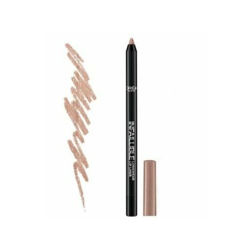 L'Oreal Cosmetics Infallible Lip Liner, Карандаш для контура губ, оттенок 212 Nud-ist