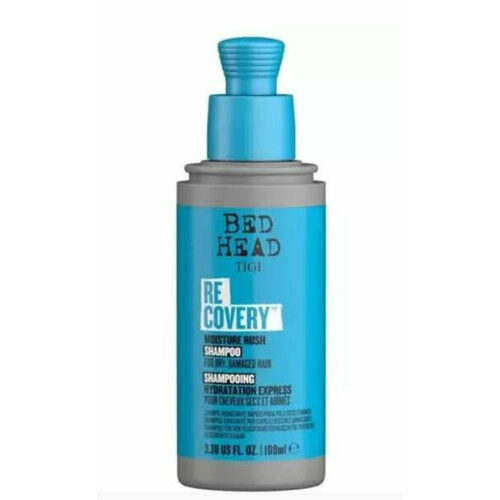 TIGI Bed Head Travel Size Recovery Увлажняющий шампунь для сухих и поврежденных волос 100 мл