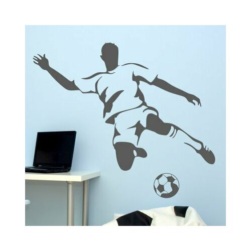 Наклейки на стену «Футболист»