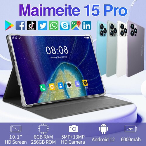 Мощный планшет 4G & Wifi 10.1' HD Дети 15Pro