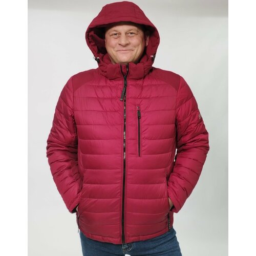 Куртка INDACO FASHION, размер 56, красный