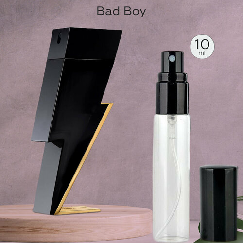 Gratus Parfum Bad Boy духи мужские масляные 10 мл (спрей) + подарок