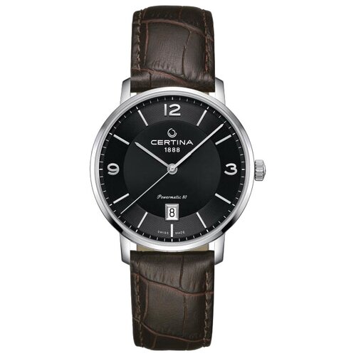 Наручные часы Certina DS Caimano, серебряный, черный
