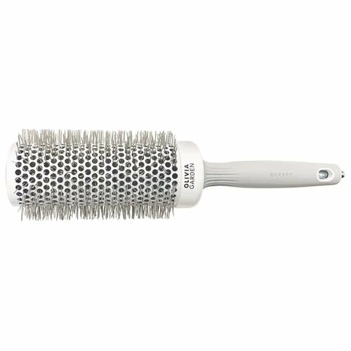 Термобрашинг для укладки волос Olivia Garden EXPERT BLOWOUT SPEED XL Wavy Bristles White&Grey