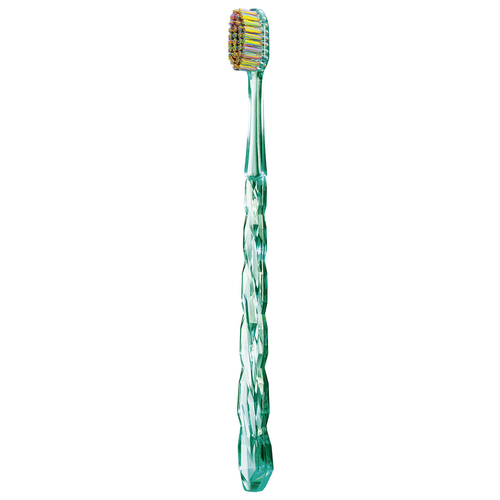 Зубная щетка Montcarotte Пьер Огюст Ренуар, мягкая, зеленый, диаметр щетинок 0.15 мм