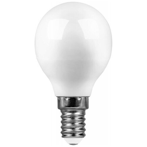 Лампа светодиодная Saffit SBG4509 55081, E27, G45, 9 Вт, 4000 К
