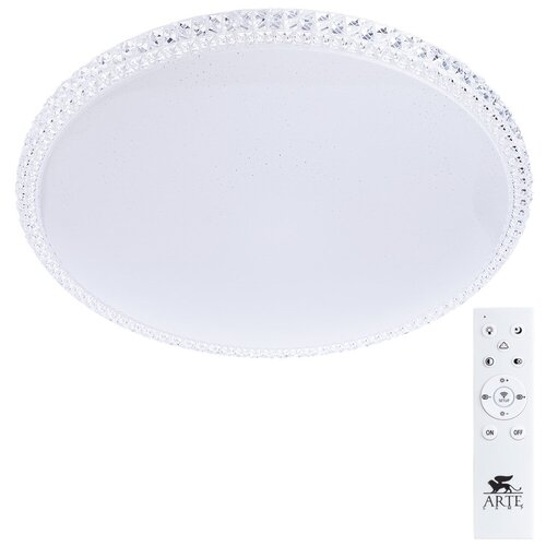 Arte Lamp Soleil A5660PL-1WH, 60 Вт, кол-во ламп: 1 шт., 3000 К, цвет арматуры: белый, цвет плафона: белый