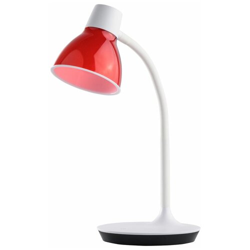 Лампа офисная светодиодная De Markt Ракурс 631036201, 4.2 Вт, красный