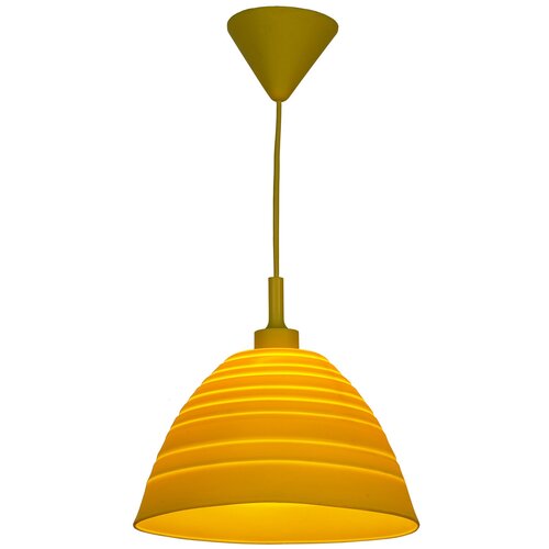 Потолочный светильник Lussole LGO-26 LSP-0194, E27, 60 Вт, кол-во ламп: 1 шт., цвет: желтый