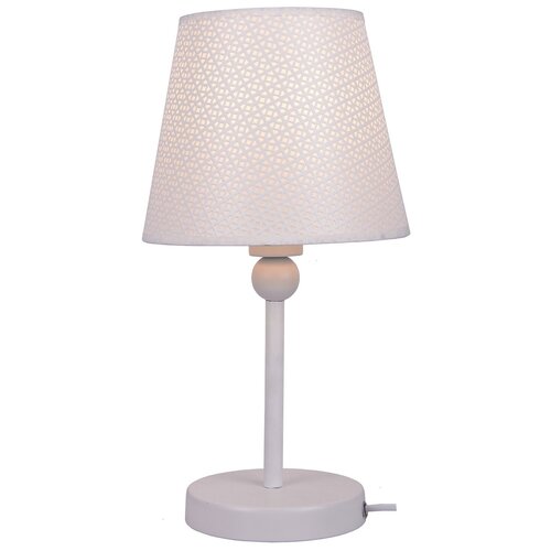 Лампа декоративная Lussole LGO Hartford LSP-0541, E27, 40 Вт, белый