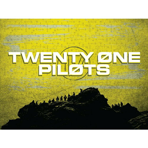 Плакат, постер на бумаге Twenty One Pilots/Двадцать один пилот/музыкальные/поп исполнитель/артист/поп-звезда/группа. Размер 21 х 30 см