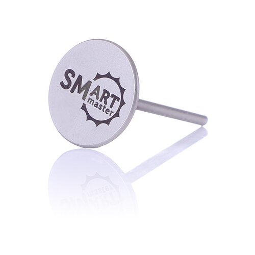 Диск педикюрный для педикюра Smart Master основа, размер М, 25000 об/мин, серебристый, грубая