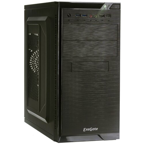 Компьютерный корпус ExeGate QA-412U черный