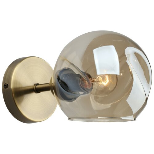 Настенный светильник Omnilux Ostellato OML-93301-01, E14, 40 Вт, золото