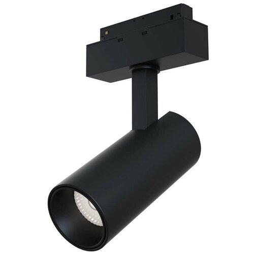 Трековый светильник-спот MAYTONI Focus LED TR019-2-15W3K-B, 3000 К, черный