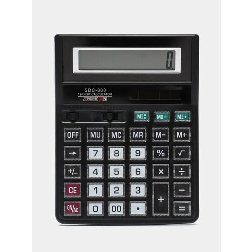 Калькулятор настольный SDC-883, 12 разрядный