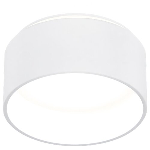Светильник Ambrella light Techno TN190 WH/S, LED, 10 Вт, 4200, цвет арматуры: белый, цвет плафона: белый
