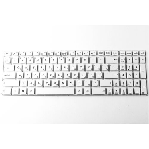 Клавиатура для Asus X756UX Белая p/n: MP-13K93UA-9207, AEXK9800120, 0KNB0-610RUA00