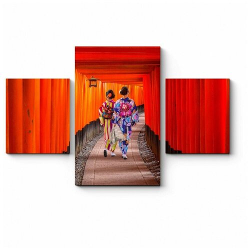 Модульная картина Дух Японии, Киото 100x65