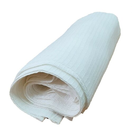Вафельное отбеленное полотенце 45х75