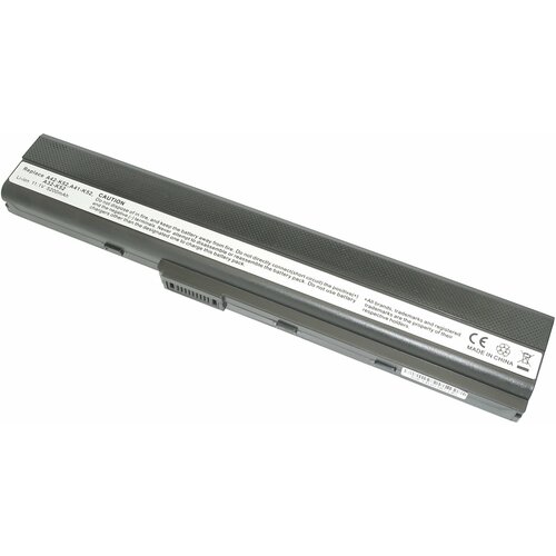 Аккумуляторная батарея для ноутбука Asus A42, A52, K52 5200mAh A32-K52 OEM черная
