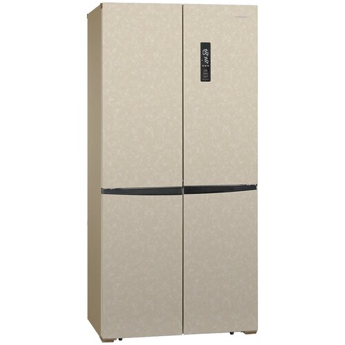 Холодильник NORDFROST RFQ 510 NFYm inverter, INVERTER, Total No Frost, 470 л, A+, Led освещение, Режимы «Суперзаморозка» до -30°С и «Суперохлаждение» до +2°С