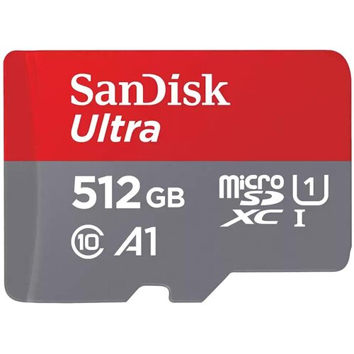Карта памяти microSDXC 512Gb SanDisk Ultra UHS-I A1 SDSQUAC-512G-GN6MN